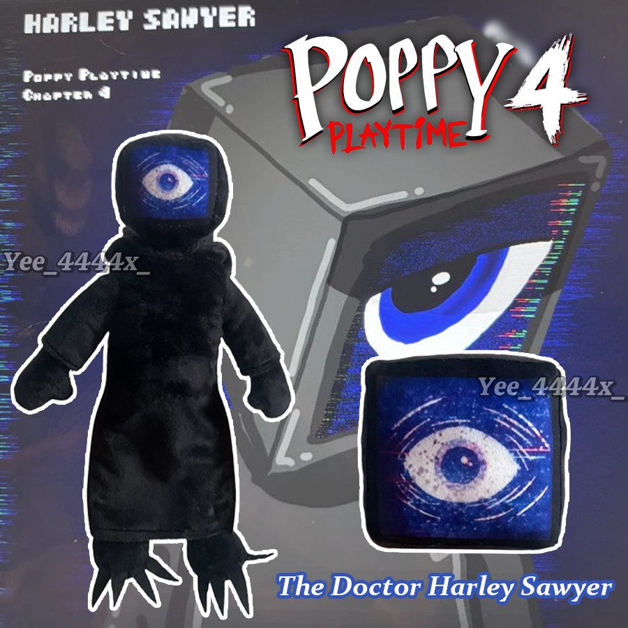 Poppy Playtime 4 The Doctor Harley Sawyer Plush Toy Horror Harley ...