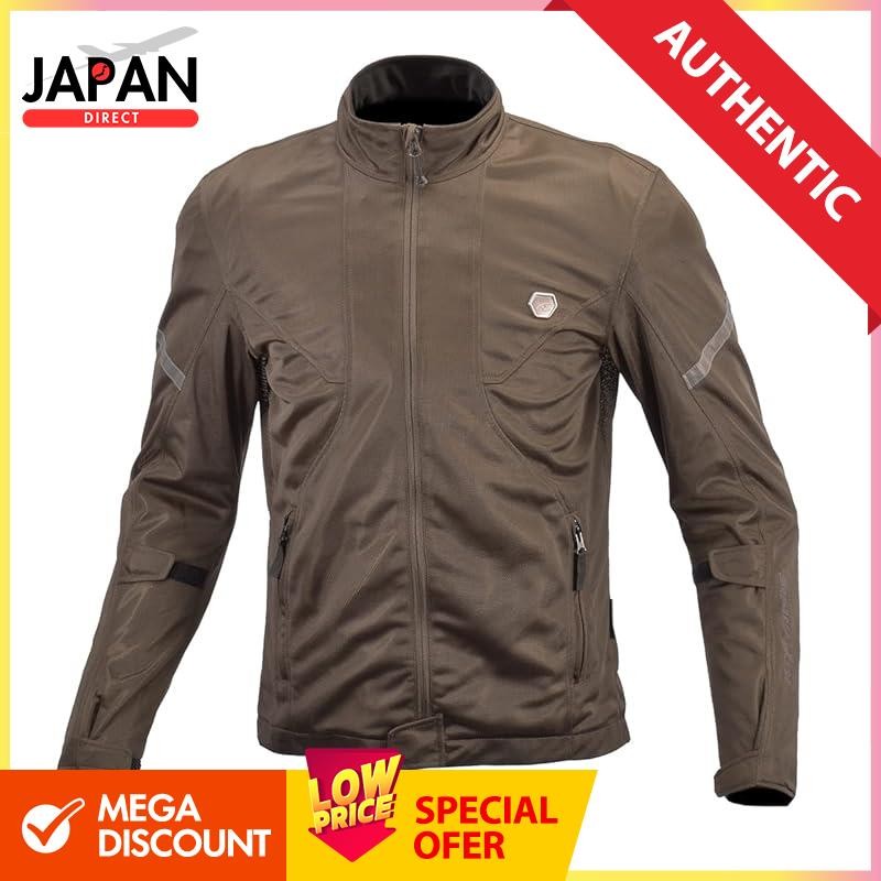 [KOMINE] Motorcycle JK-1623 Protect Full Mesh Jacket Neo 07-1623 Men's Brown L | Shopee Malaysia