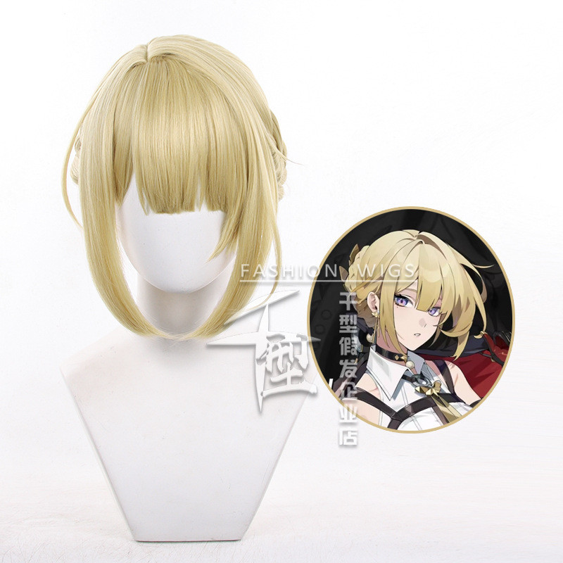 Evelyn Chevalier Cosplay Wig Zenless Zone Zero ZZZ Blond Heat Resistant ...