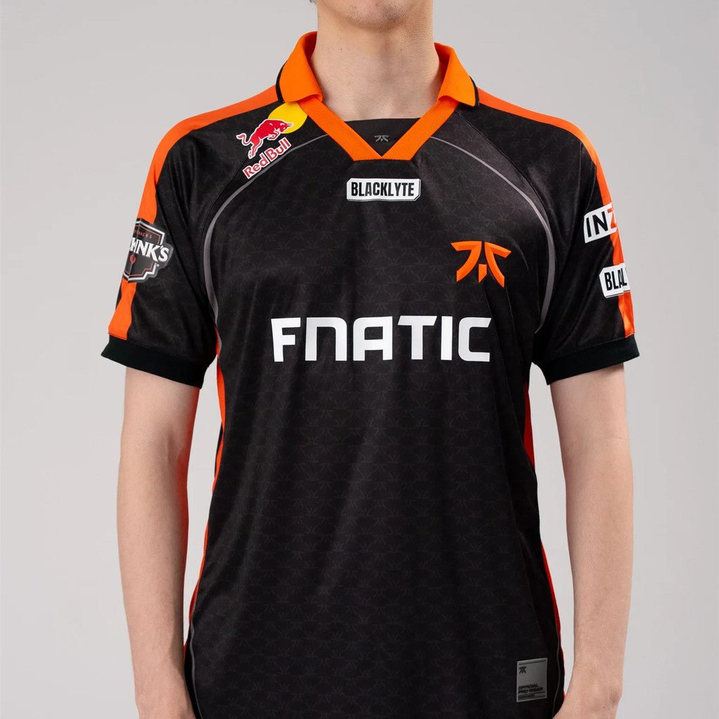 [Customizable] Fnatic 2025 Pro E-sport Jersey. LOL/Valorant VCT Game FNC Team Uniform Heat ...