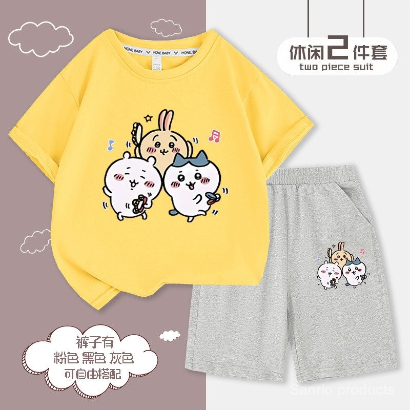 [Ready Stock] chiikawa Clothes chiikawa Self-Laughing Bear Children ...