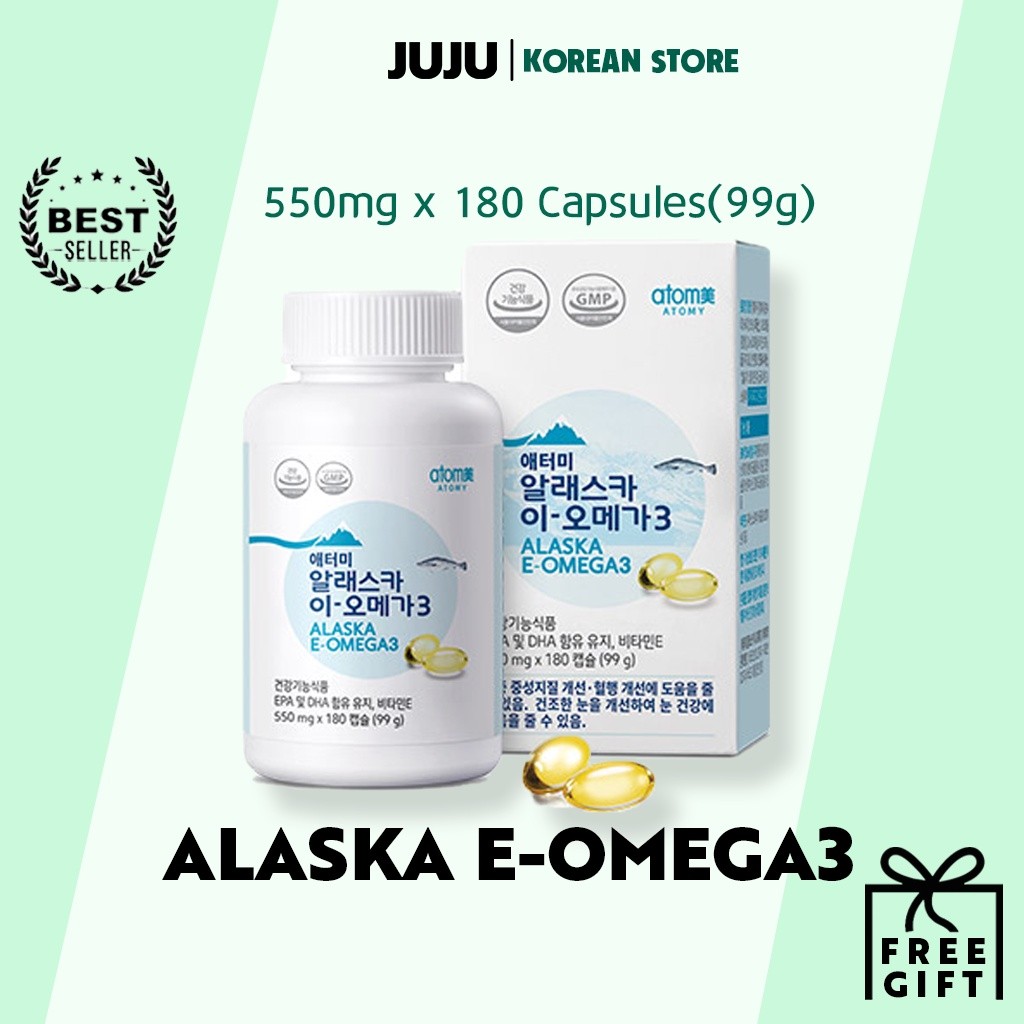 Genuine [spotgoods]Atomy Alaska E- deepsea fish oil【1 bottle 180 ...