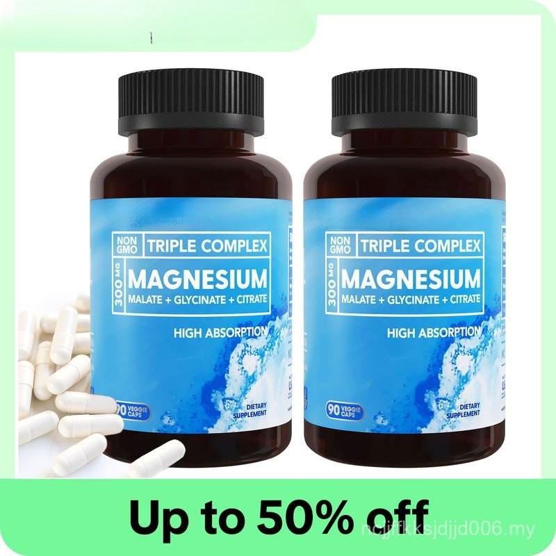 [Buy 1 get 1 free]Triple Magnesium Complex | for Muscles, Nerves ...