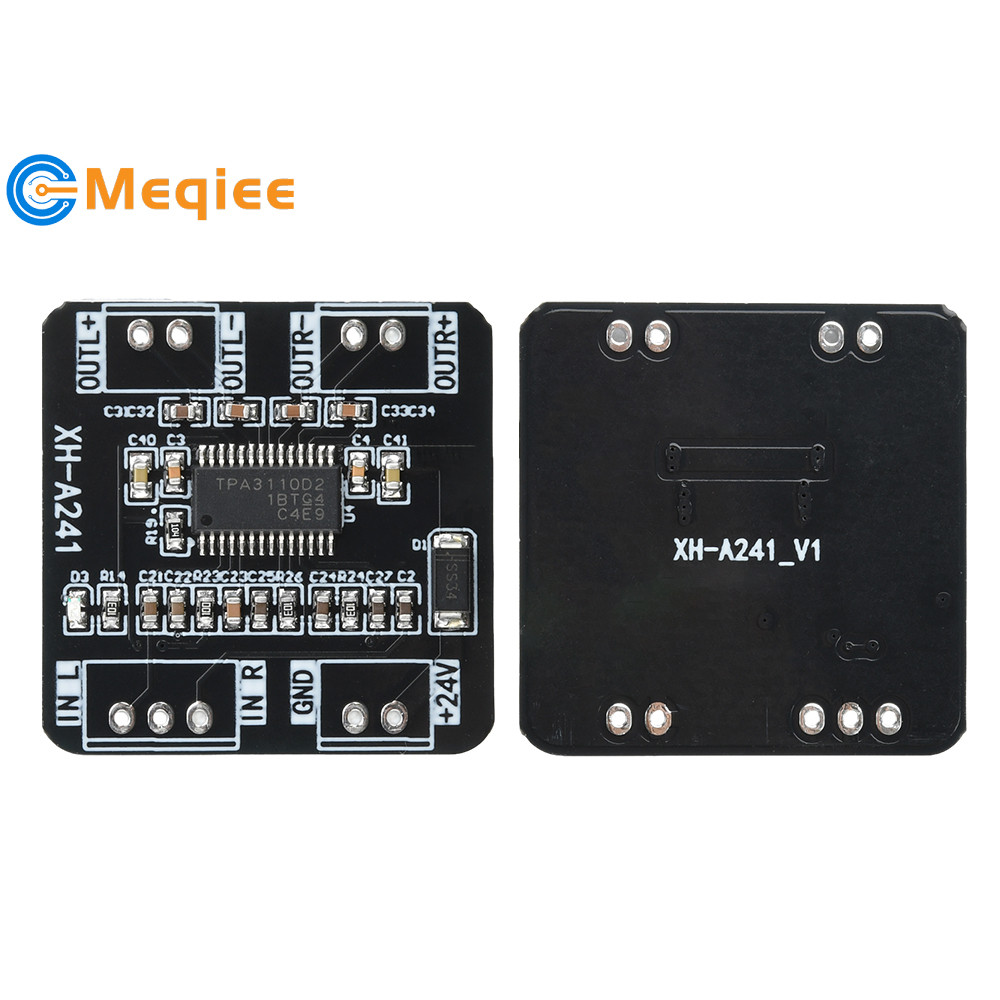 XH-A241 DC12~24V 30W Digital Power Amplifier Module TPA3110D2 Dual Channel Audio Power Amplifier ...