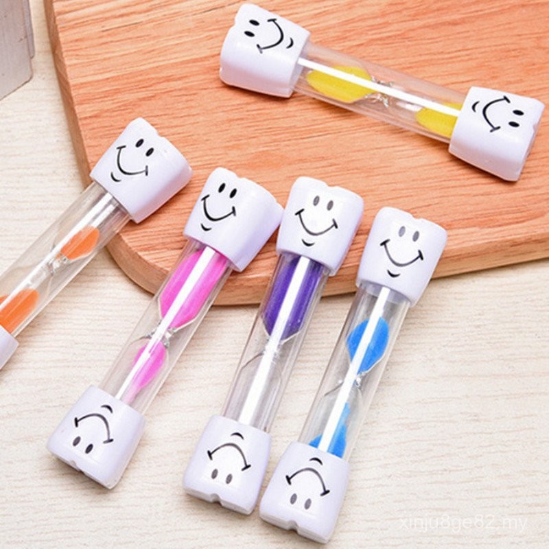 Children Brushing Teeth Timer Hourglass Smiley Hourglass Timer 3 ...