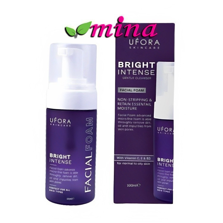 New Look!!! UFORA Cleanser 100ml | Facial Foam Bright Intense Skincare ...