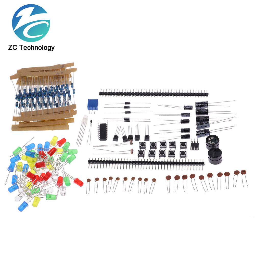 New Electronics Components Basic Starter Kit for Arduino UNO MEGA2560 Raspberry Pi with LED ...