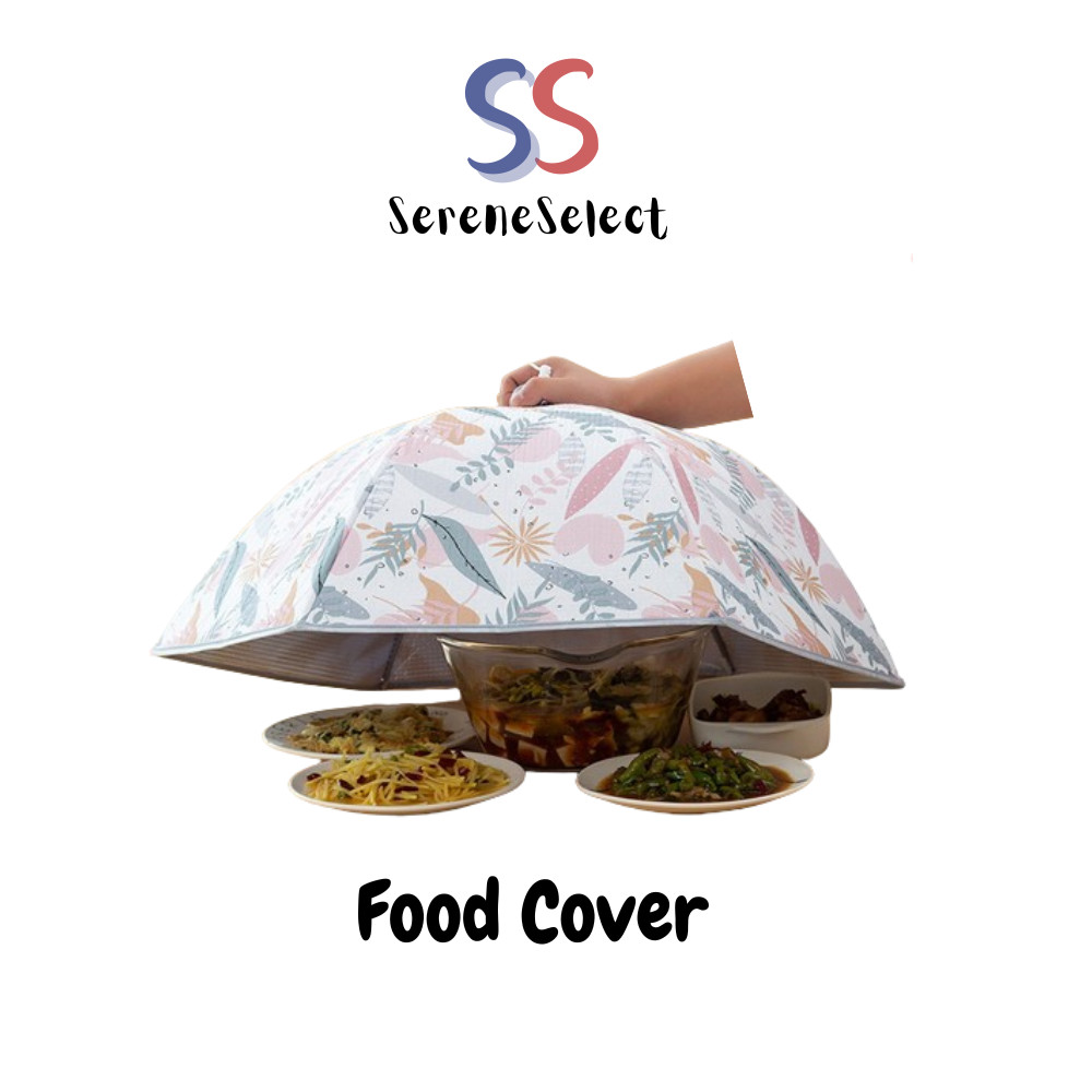 Food Cover Foldable Mesh Food Dish Dining Table Eat Penutup Makanan ...