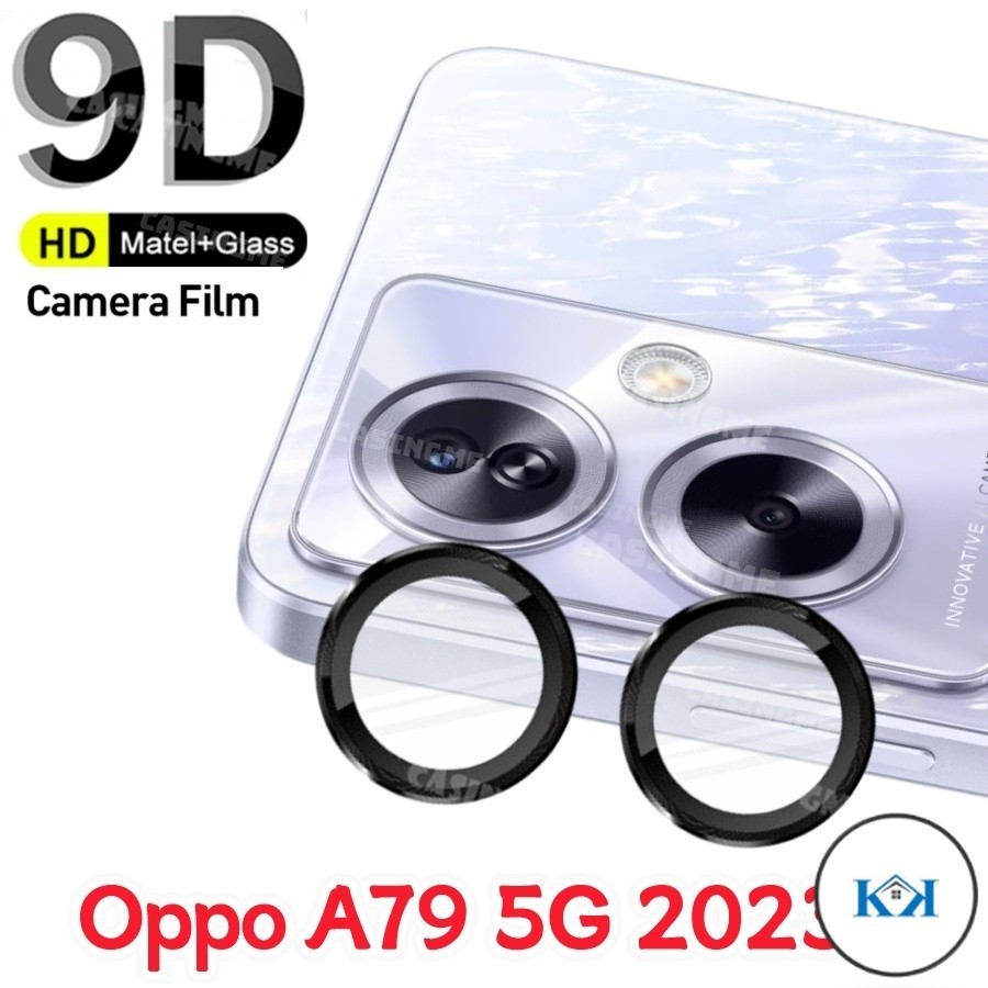 KK Oppo A79 5G 2023 Camera Lens Protectors Metal Camera Ring Case For ...