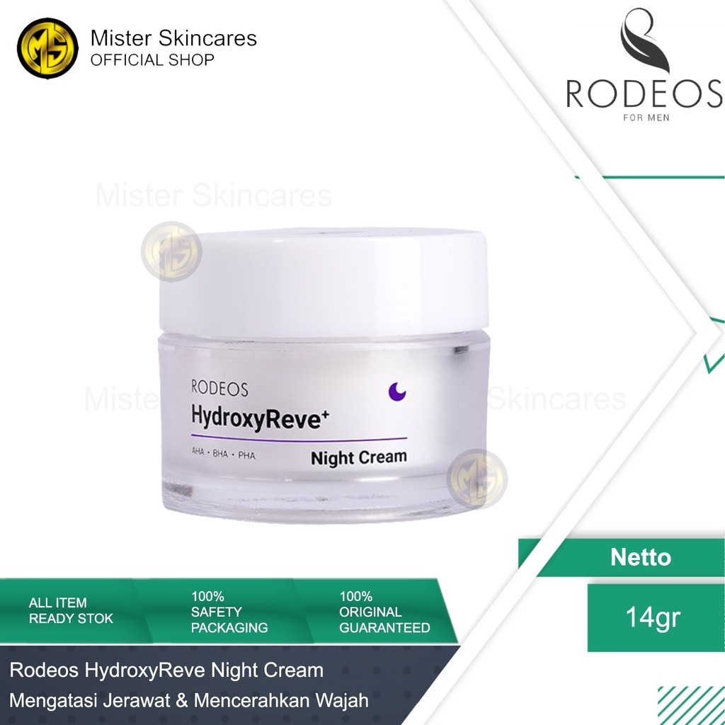 Rodeos Night Cream / Night Cream - Brightens, Moisturizes & Treats Acne ...