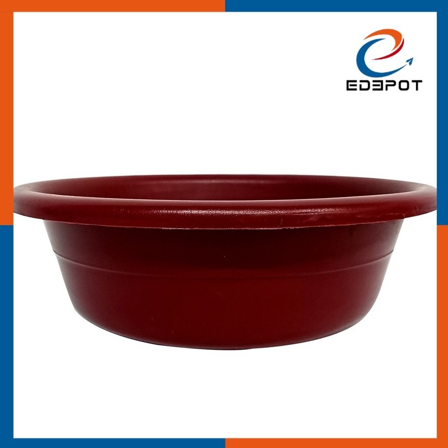 Edepot Round Wash Basin Multi-Purpose Plastic Bathroom And Laundry ...