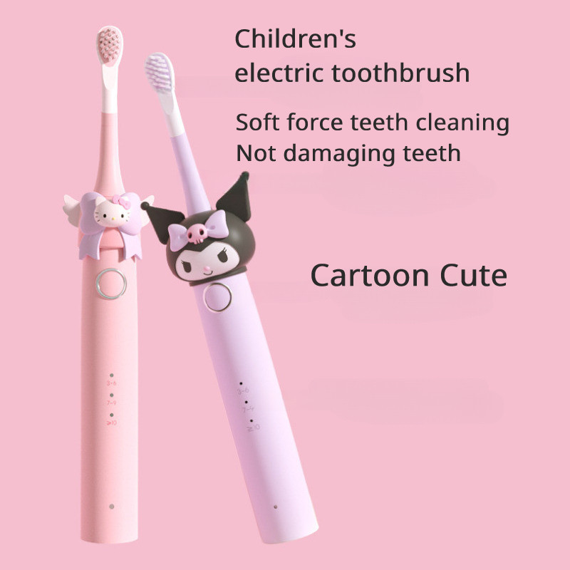 Sanrio Kuromi Hello Kitty Children/adults Electric Toothbrush Baby ...