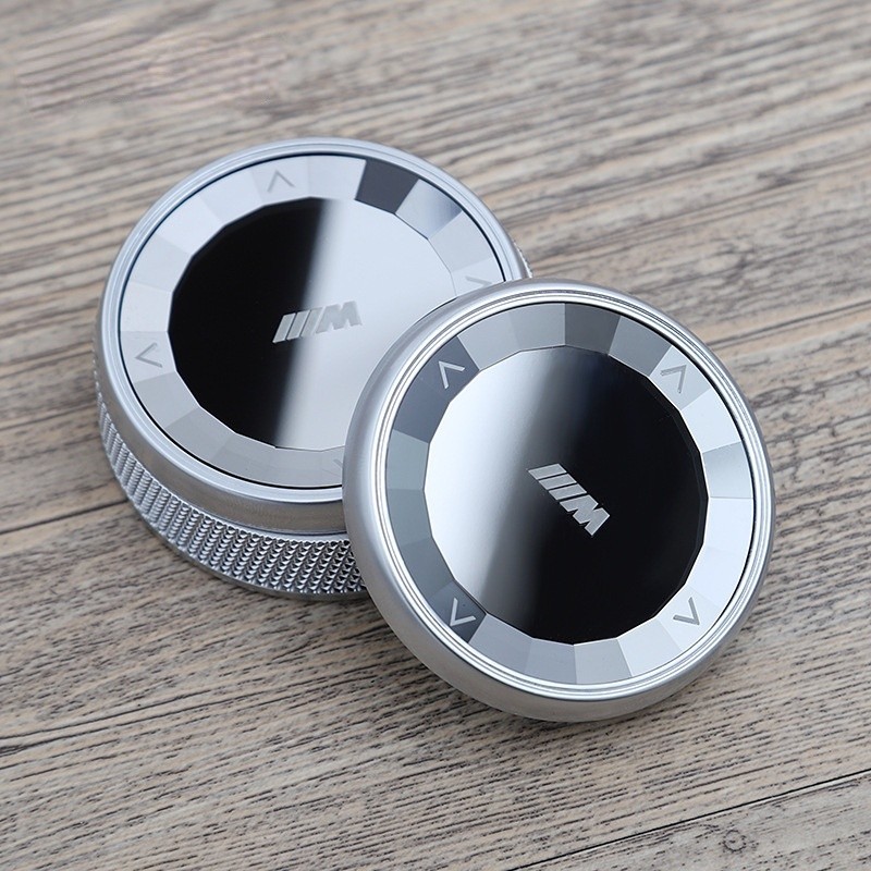 BMW M Crystal Car Multimedia Buttons Knob Cover Decorative for BMW E90 ...