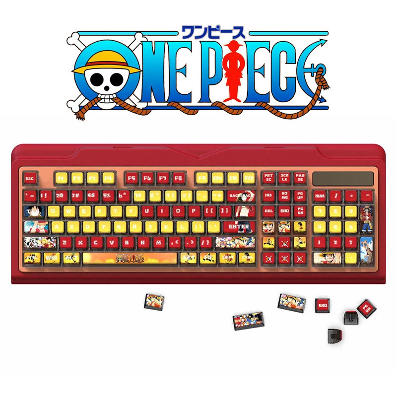 One Piece Pudding Keycap Four-sided Light Transmission ASA Profile PBT ...