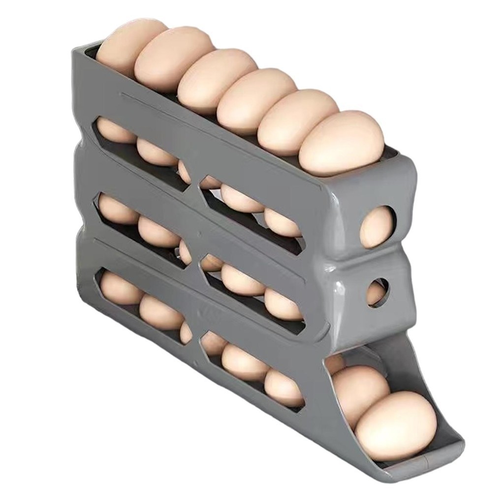 Automatic Egg Rolling Dispenser Space-Saving Egg Roller Big Capacity ...