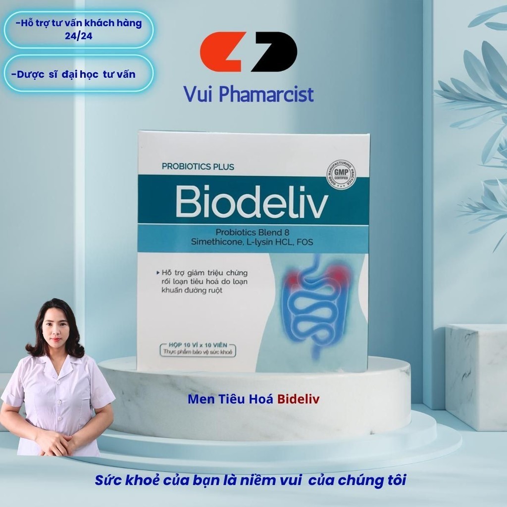 Biodeliv Enzyme Tablets - Support Supplementation 8 types of Beneficial ...