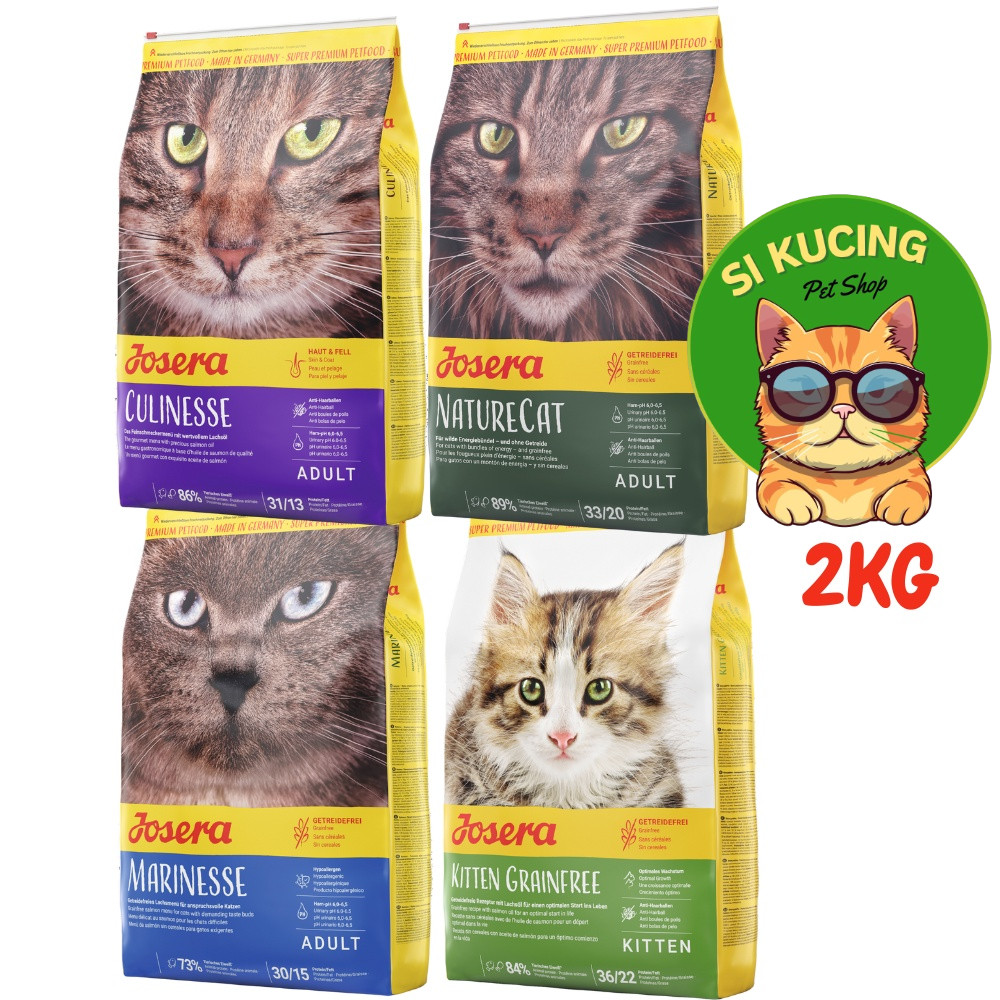(EXP 06/2026) JOSERA CAT FOOD 2KG - KITTEN/ MARINESSE/ CULINESSE ...