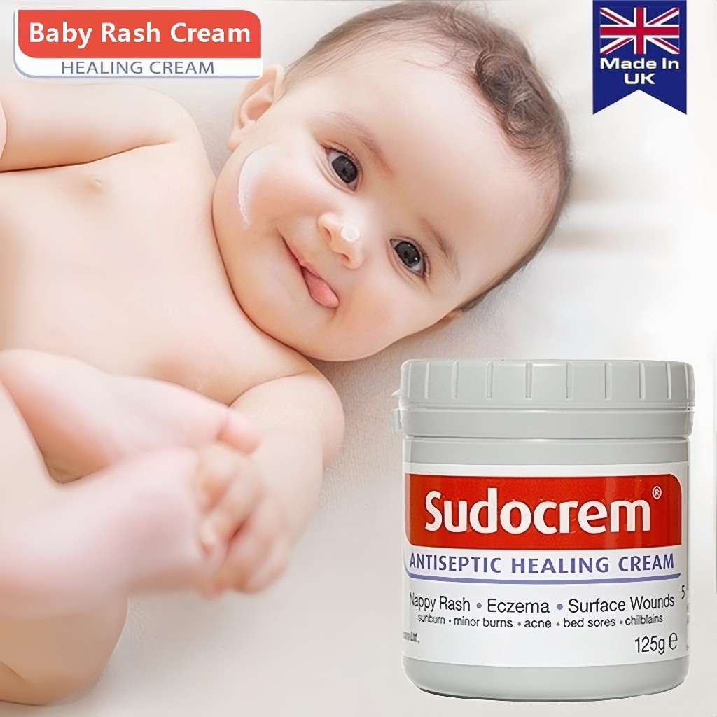 Sudocrem Antiseptic Baby Skin Healing Cream 125g Nappy Rash Cream ...