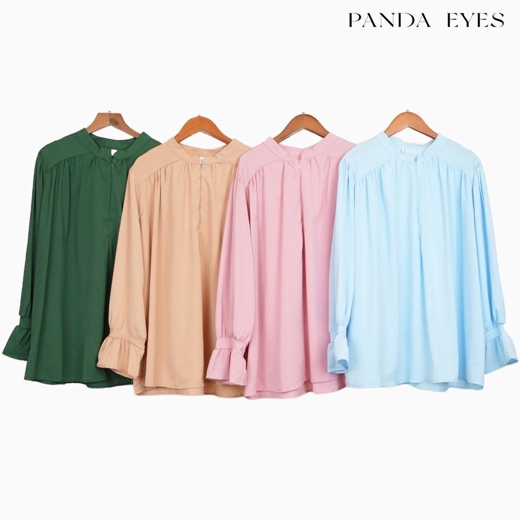 Panda Eyes Melur Zip Kemeja CLO-CNCX7088BL | Shopee Malaysia