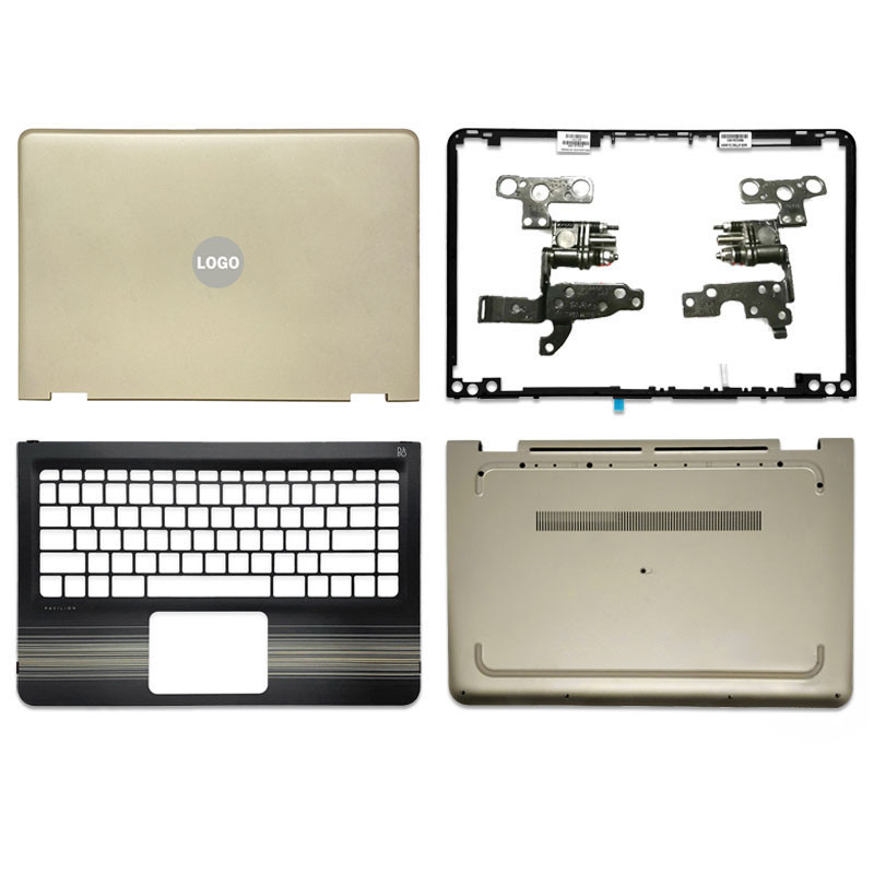 NEW For HP Pavilion X360 13-U M3-U TPN-W1118 Laptop Case LCD Back Cover Front Bezel Hinges ...