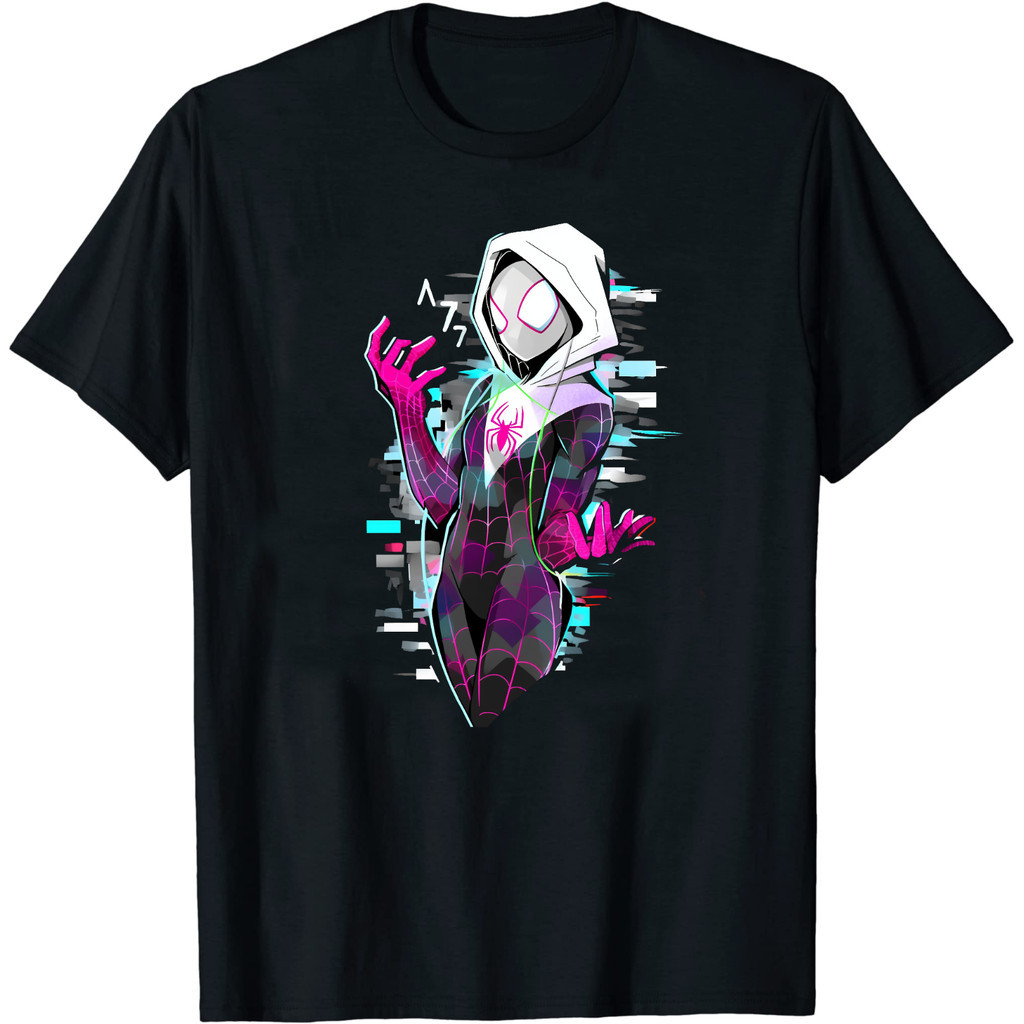 Spider- Gwen Stacy York City Across The Spider-Verse T-Shirt | Shopee ...