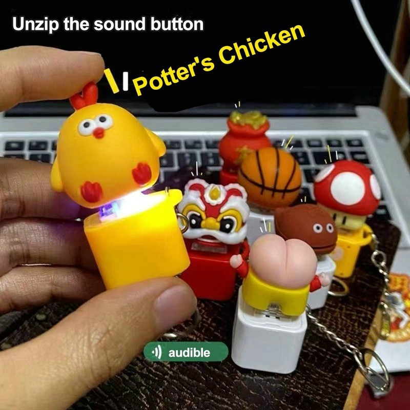 Key Switch Keychain Shaft Tester Mechanical Keyboard Fidget Button ...