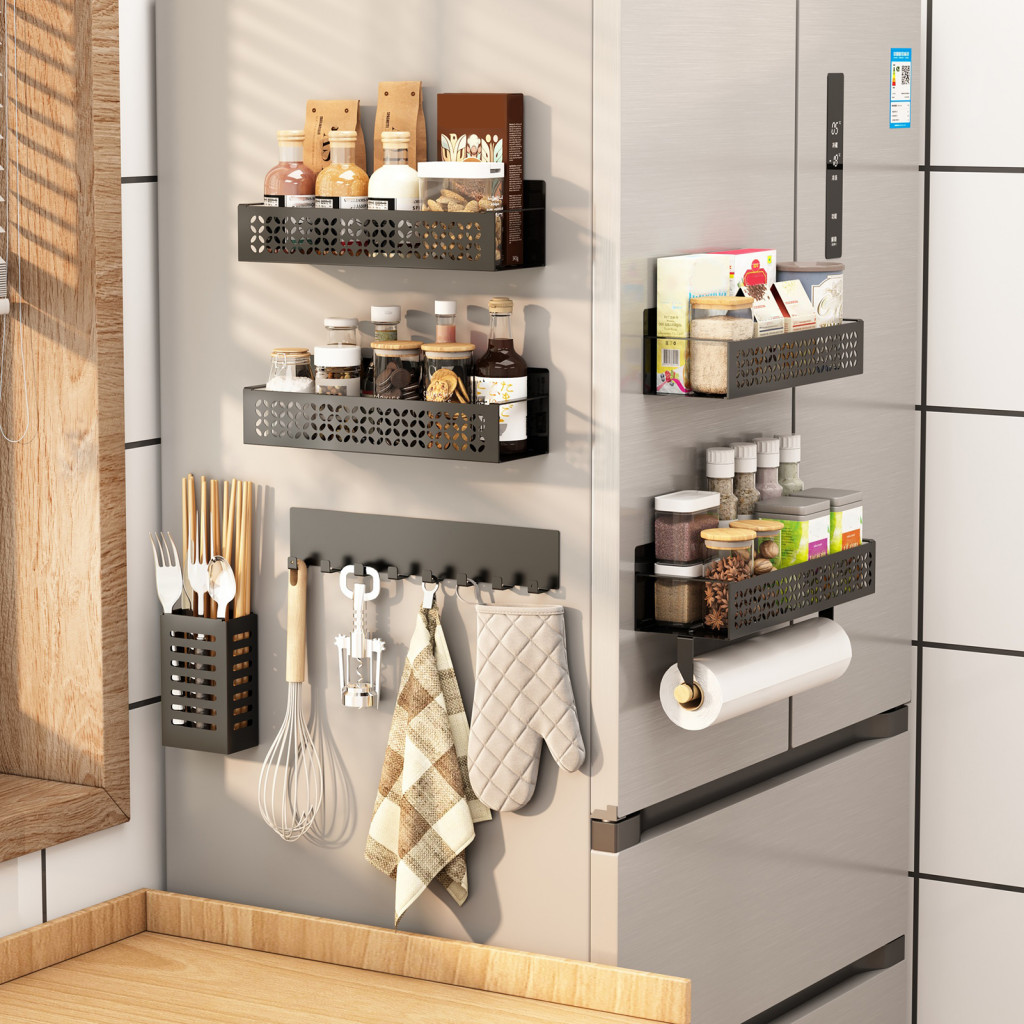 moreorders| Magnetic Storage Holder Multipurpose Magnetic Storage Rack ...