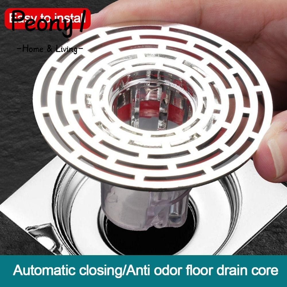 PEONY1 Floor Drain Core, Insect Prevention Colander Drain Cover, Useful ...
