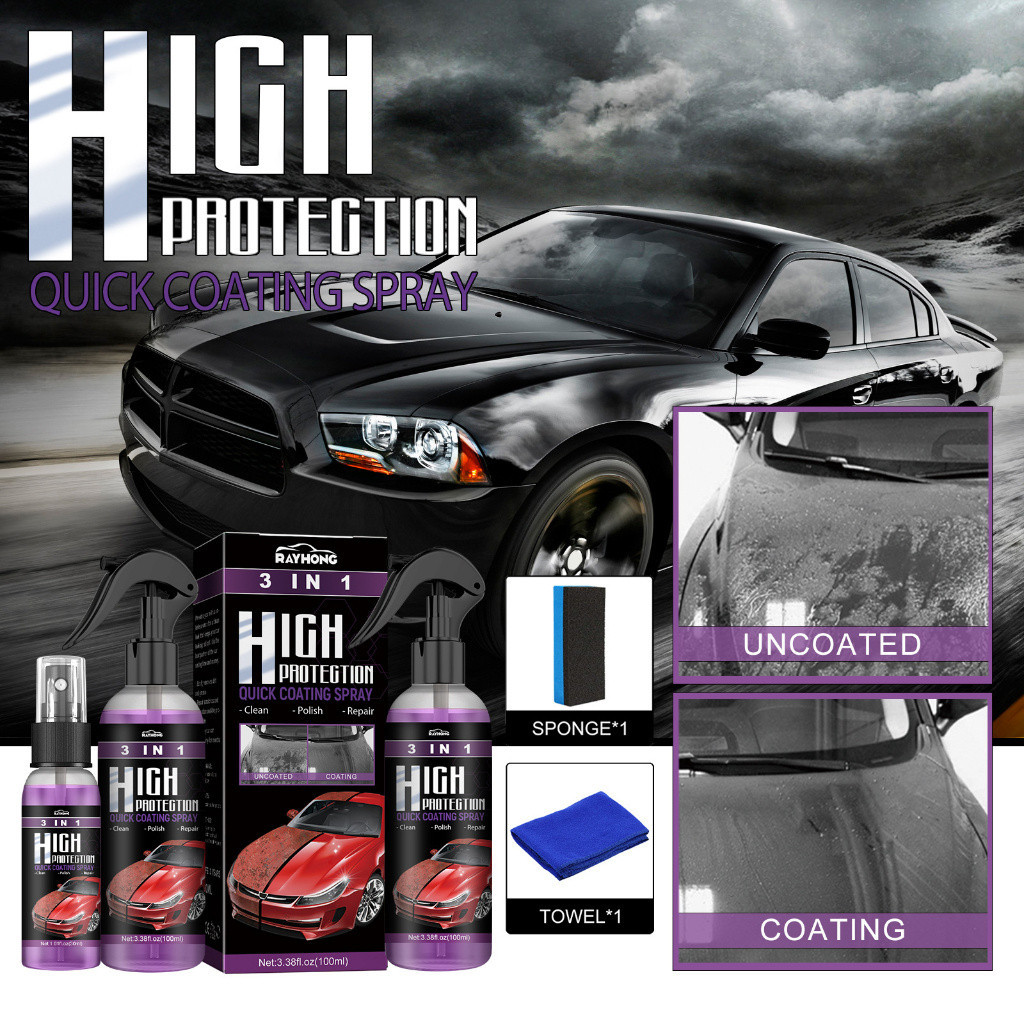 Auto Coating 3 in 1 High Protection Fast Auto Paint Spray Do-It ...