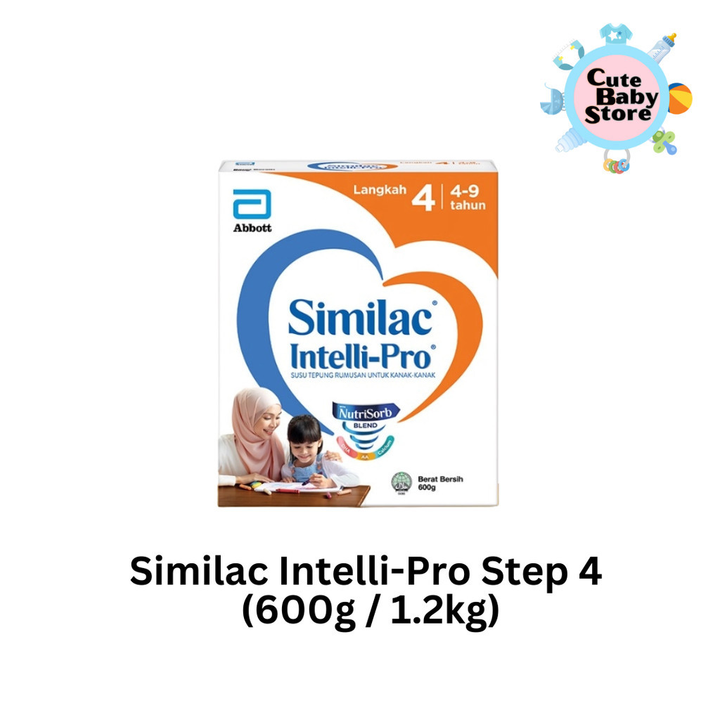 Similac Intelli-Pro Step 4 (600g / 1.2kg) | Shopee Malaysia