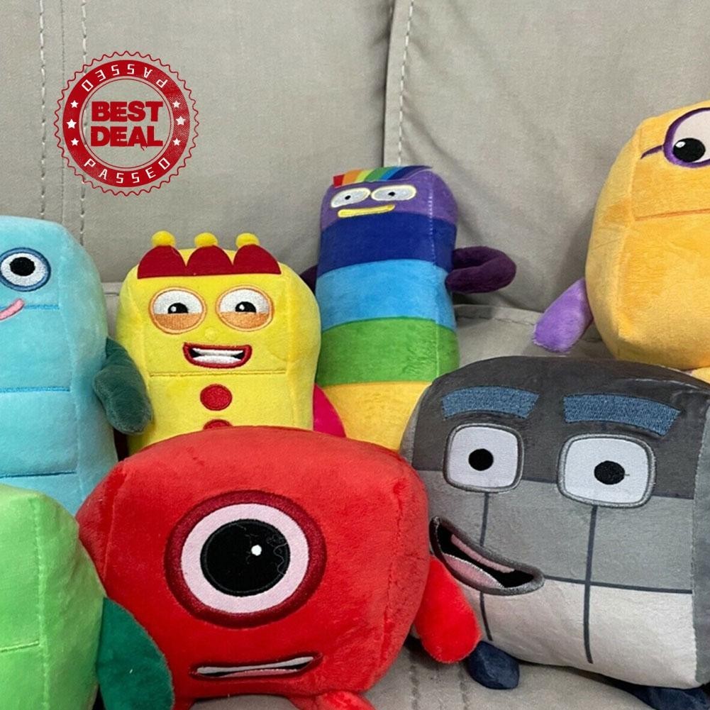 Educational Numberblocks Plush Doll Kids Favorite Stuffed Toy For ...