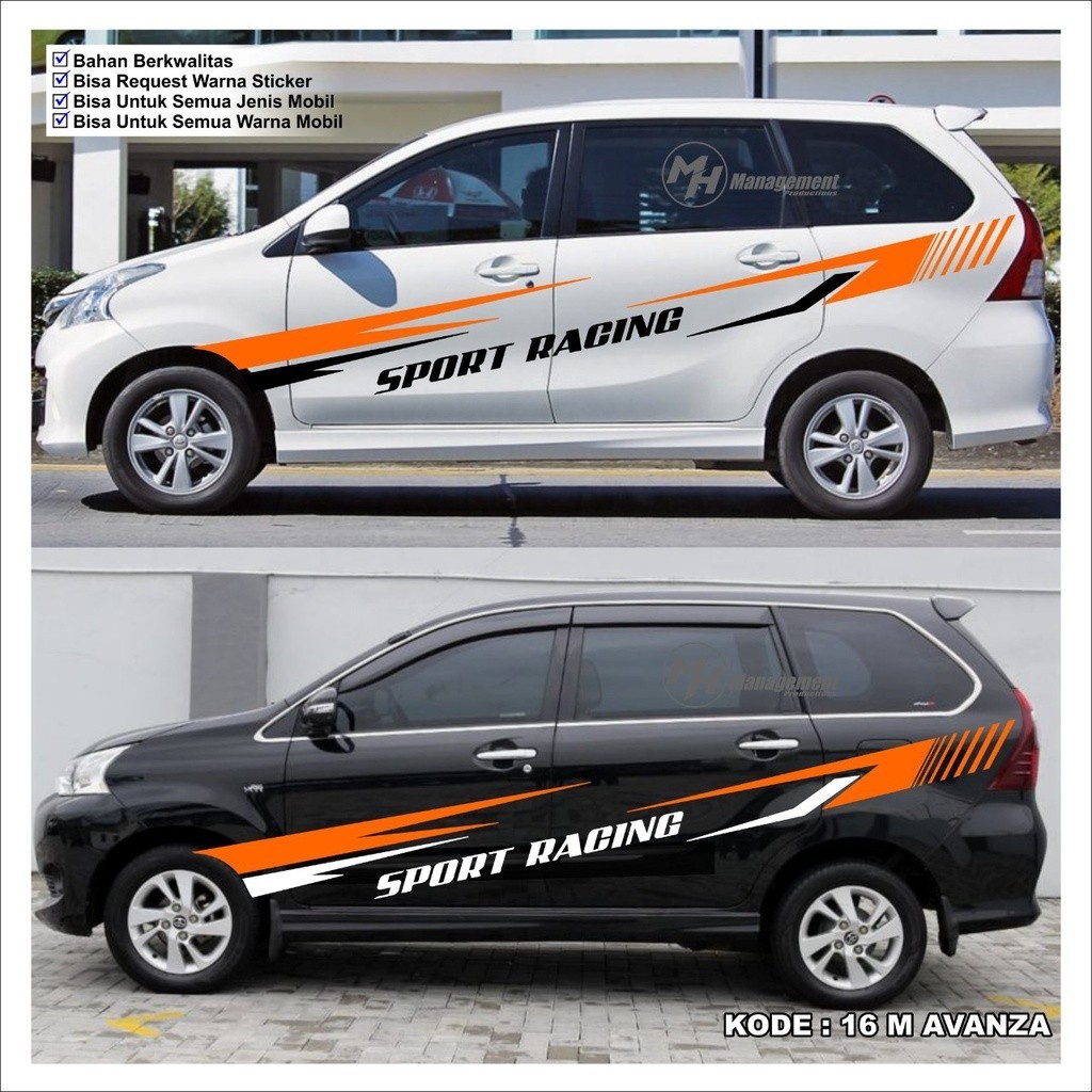New AVANZA Car CUTTING STICKER | Shopee Malaysia