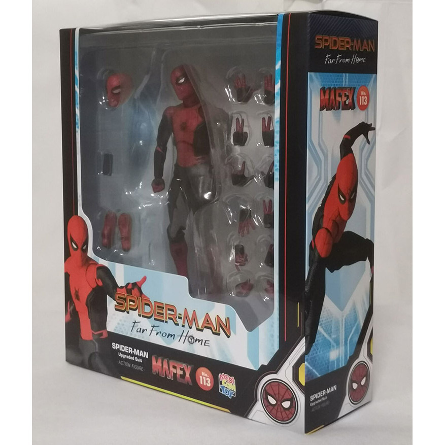 MAFEX 113 Spider-Man Heroic Expedition Spider Man Upgraded Suit Joints ...