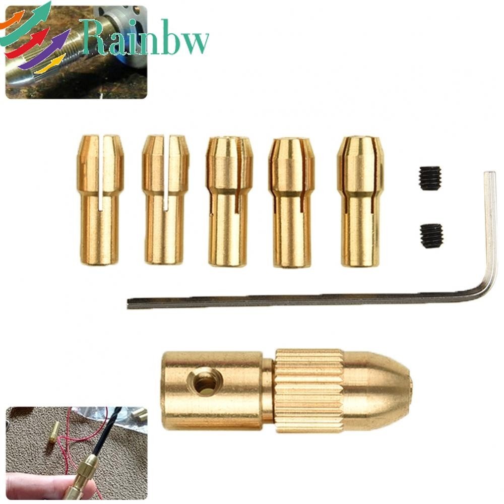 Electric Motor Shaft Mini Chuck Fixture Clamp 7Pcs 2mm for PCB Drilling ...