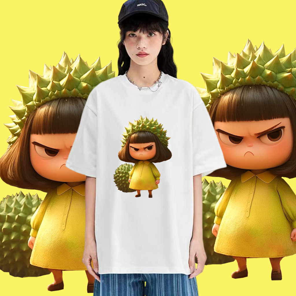 Durian Thailand T-Shirt Unlimited Fabric Can Be Worn By Both Men ...