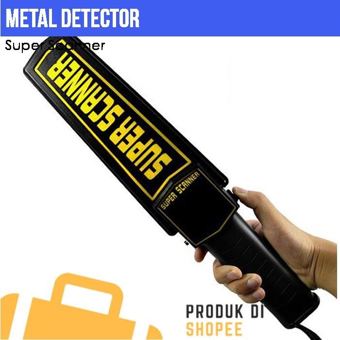 Super Scanner Hand Held Metal Detector MD-3003B1 (2270) | Shopee Malaysia