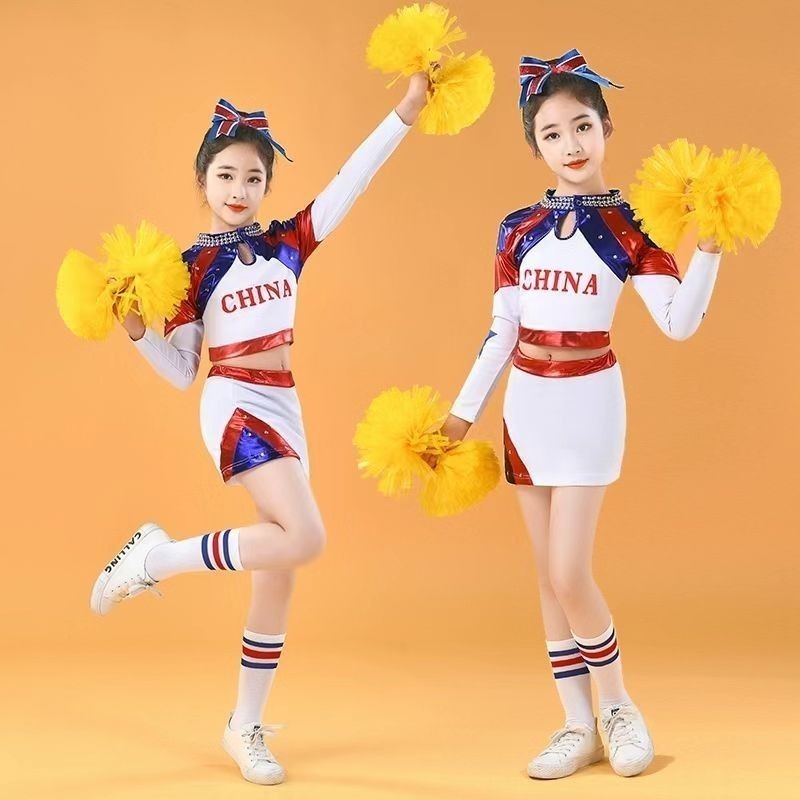 Student Cheerleading Uniform Children Cheerleading Performance Uniform ...