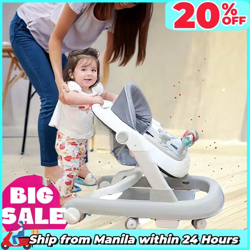 Baby Walker for Girl with Handle Walker for Baby Boy Prevent O-leg ...
