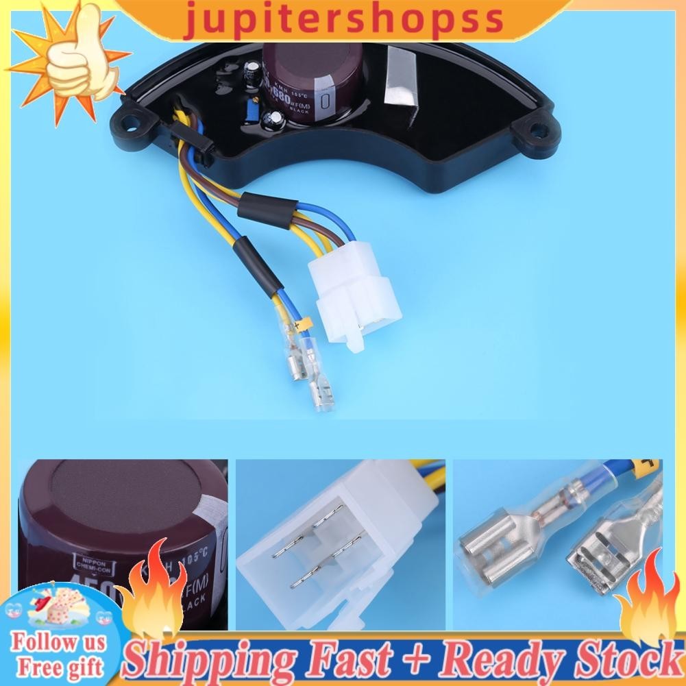 Jupitershopss Avr Automatic Voltage Regulator For Generators 6 Cables ...