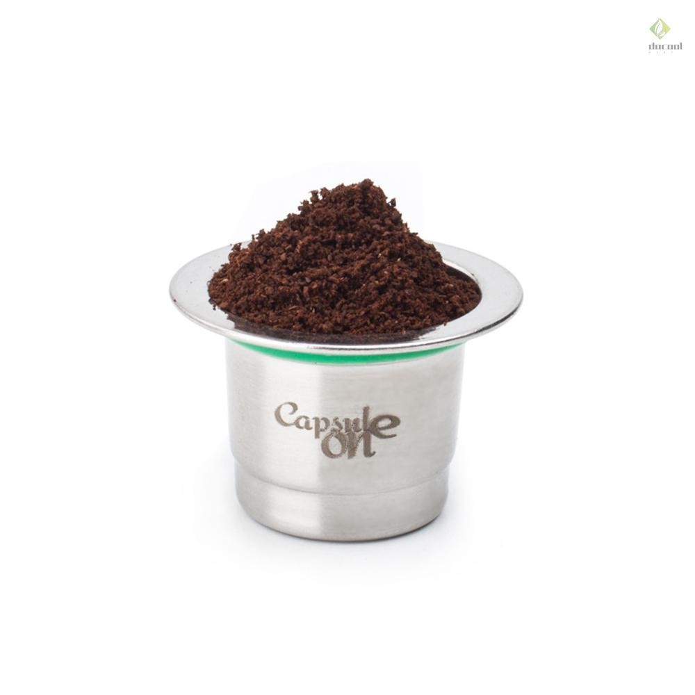 Two Usages Stainless Steel Fillable Coffee Capsules Reusable Coffee ...