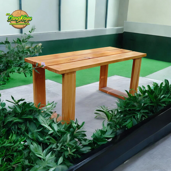 KAYU Computer table office table laptop table minimalist wooden table ...