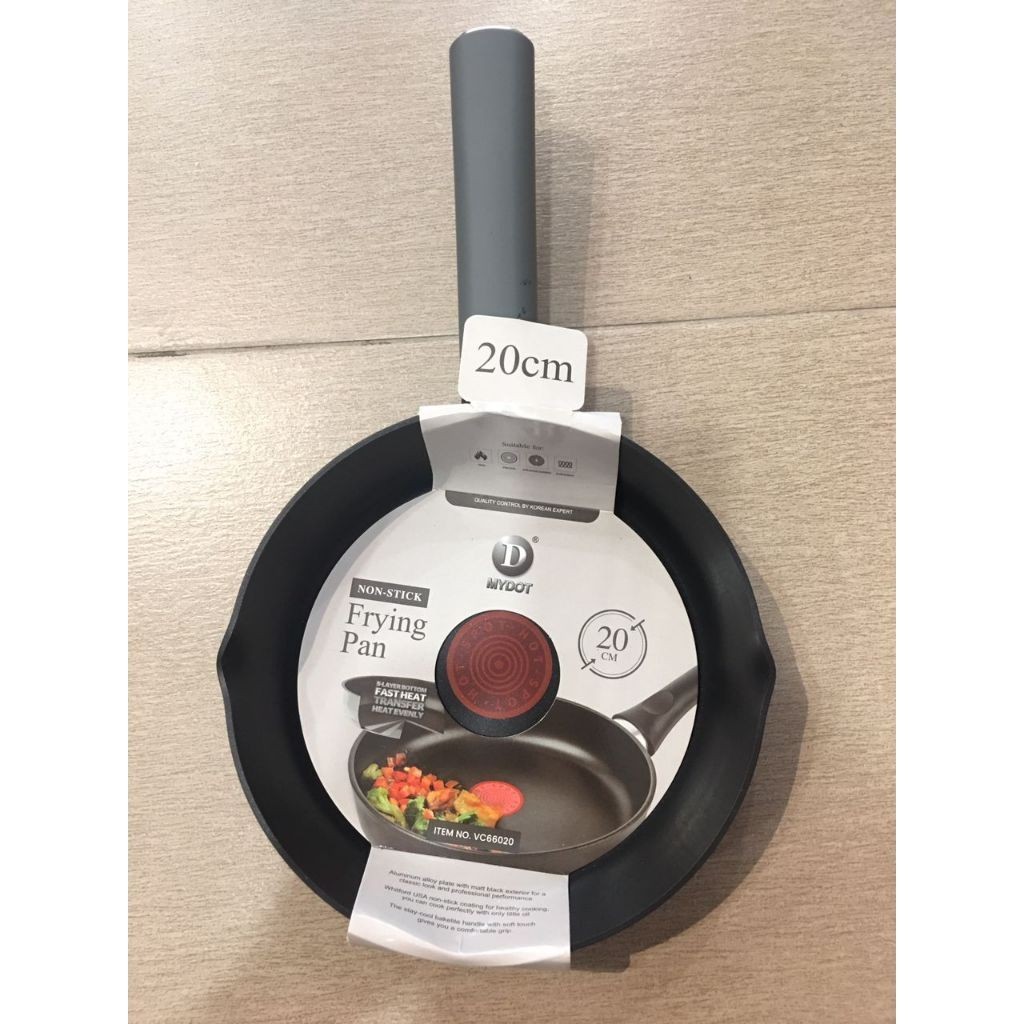 MY DOT HOT SPOT Stone Coating Smokeless Non Stick Frying Pan Induction ...