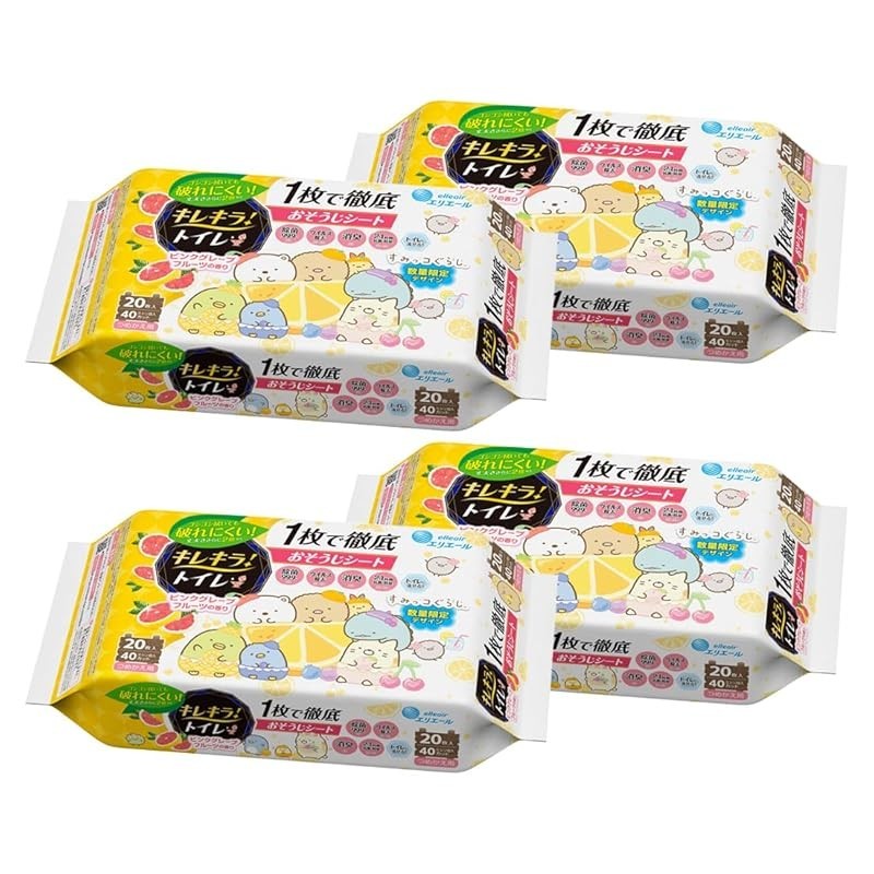 【from Japan】Elleair Kirekira! Toilet Cleaner Refill 60 sheets (10 ...