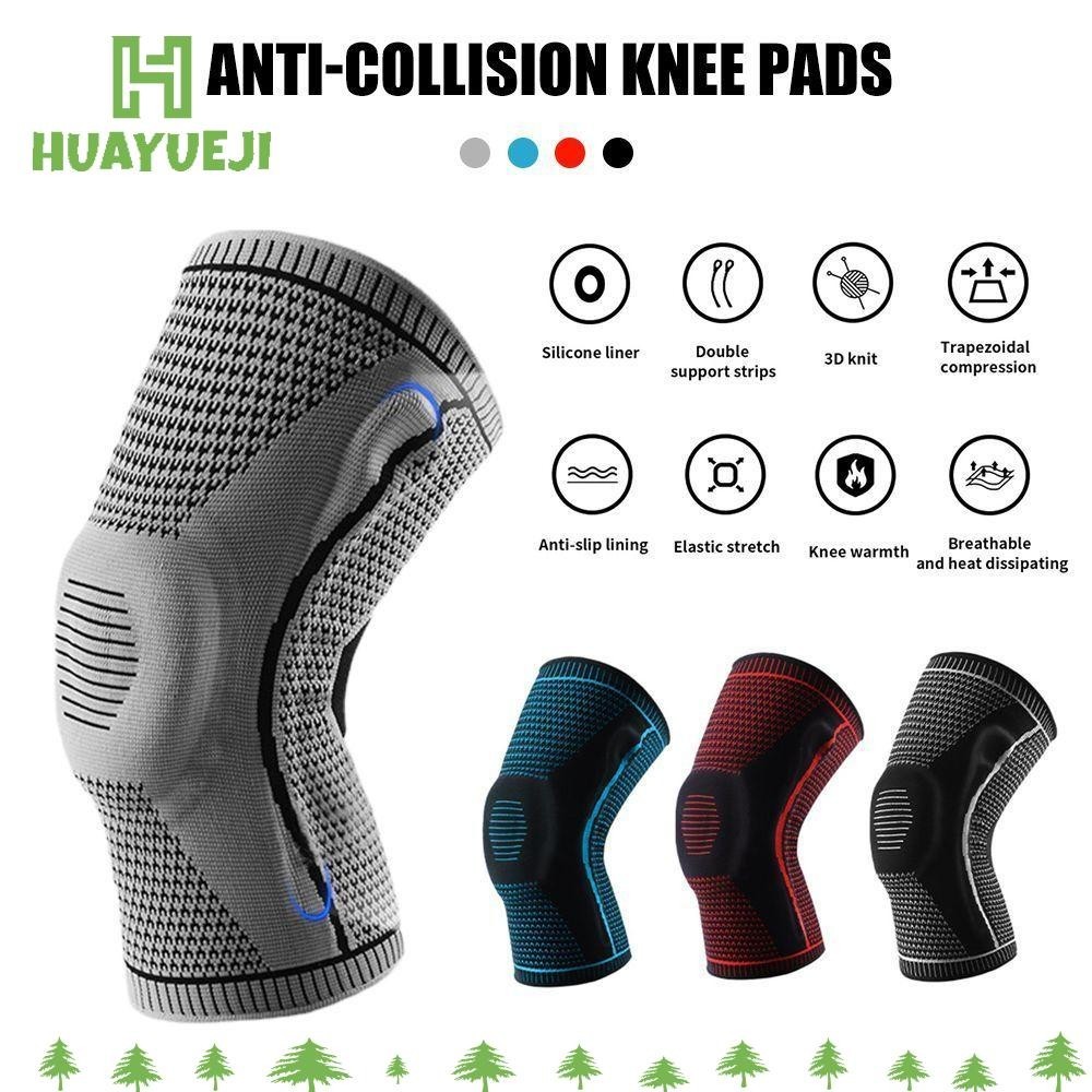 HUAYUEJI Total Compression Orthotics for Sports Patella Medial Support ...