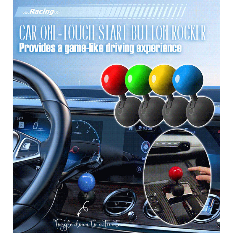 Onetouch start rocker car start button Press the car onetouch start ...