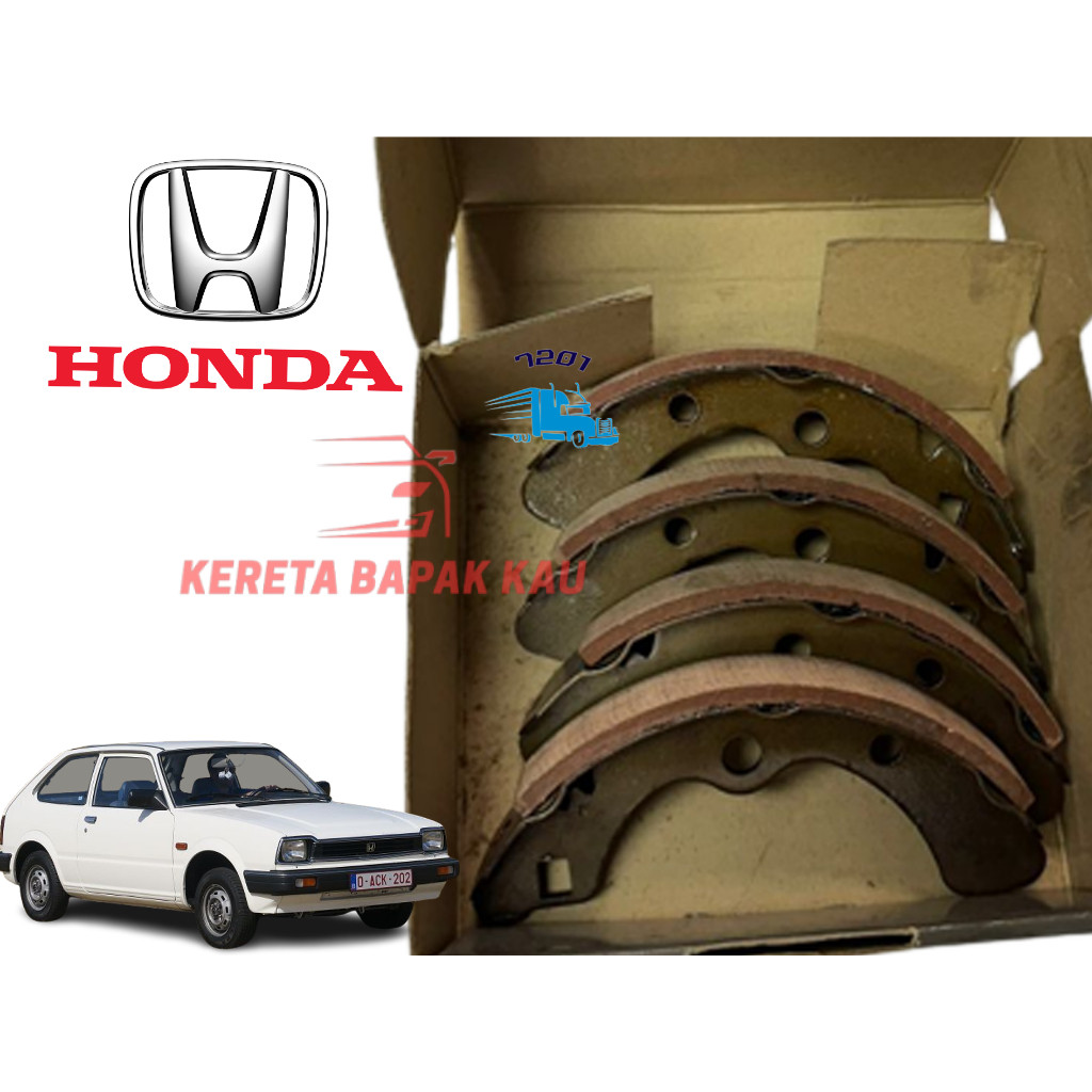 HONDA CIVIC SAO SA8 SA9 REAR BRAKE SHOES (NEW) (FK5510) (DK5510 ...