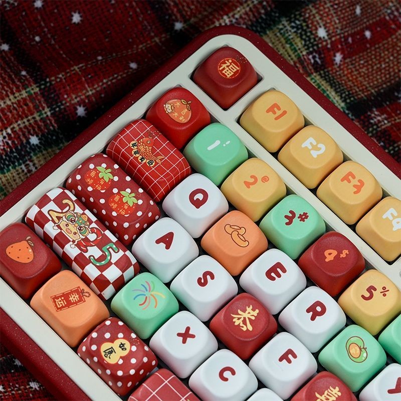 Year of The Snake Keycap MOA Profile 2025 New Year Mechanical Keyboard ...
