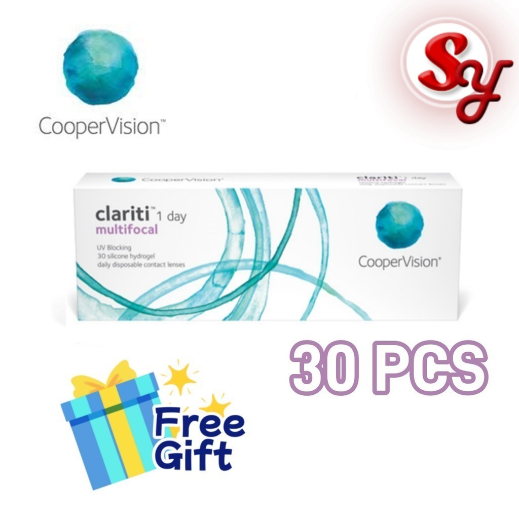 (30 PCS + 5 PCS) Cooper Vision Clariti 1 Day Multifocal Lens Daily ...