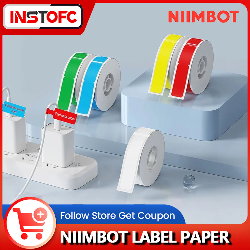 NIIMBOT D11/D110/D101/H1S Cable Thermal Label Paper | Shopee Malaysia