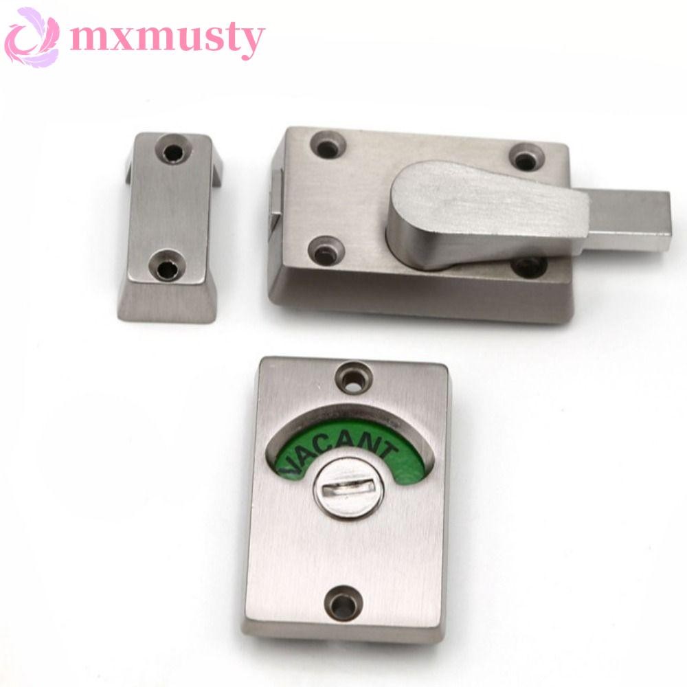 MXMUSTY Red and Green Indicator Lock, Privacy Bolt Partition Door Lock ...